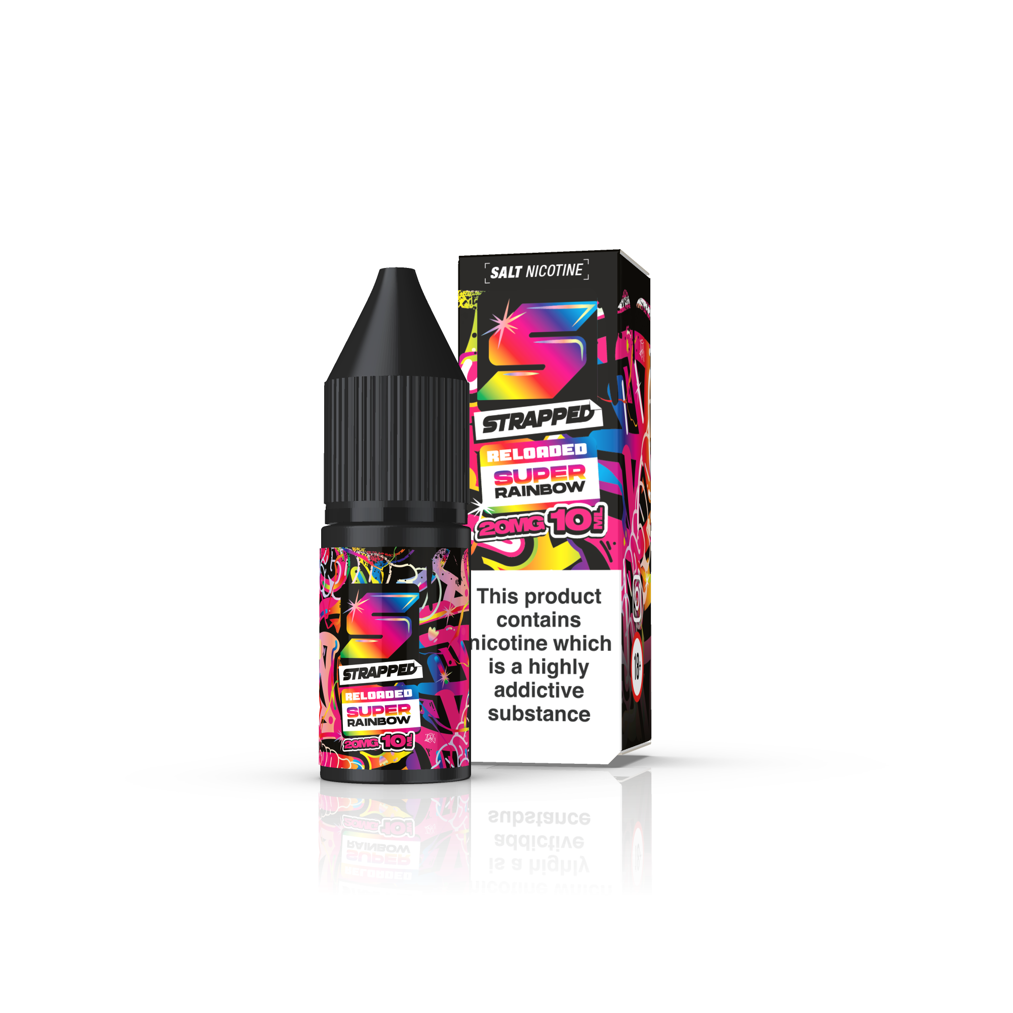 Strapped Reloaded - Super Rainbow 10ml 20mg