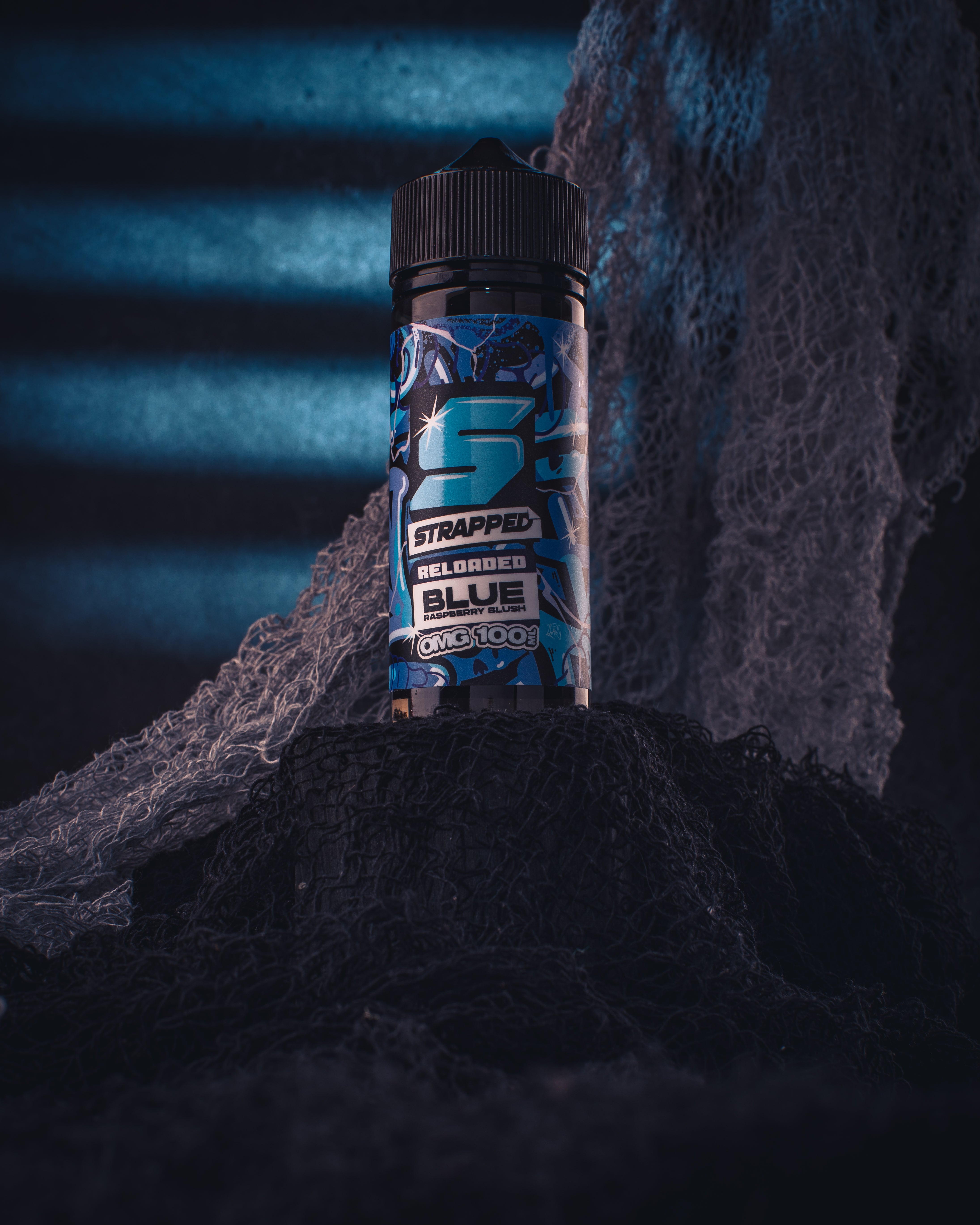 Strapped Reloaded - Blue Raspberry 100ml 0mg